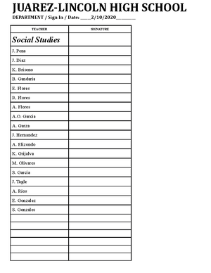 Vision JLHS for a greater future in education - Running head: VISION ...