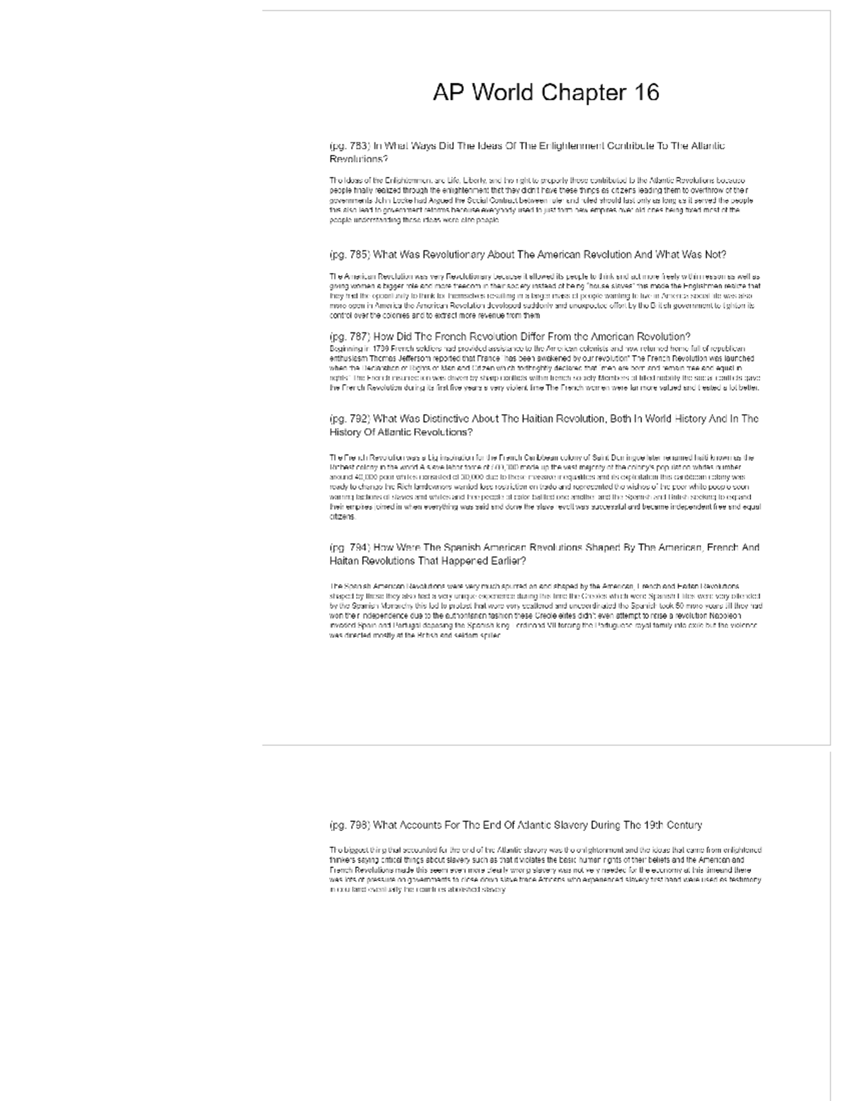 AP World Chapter 16 - Google Docs - Studocu