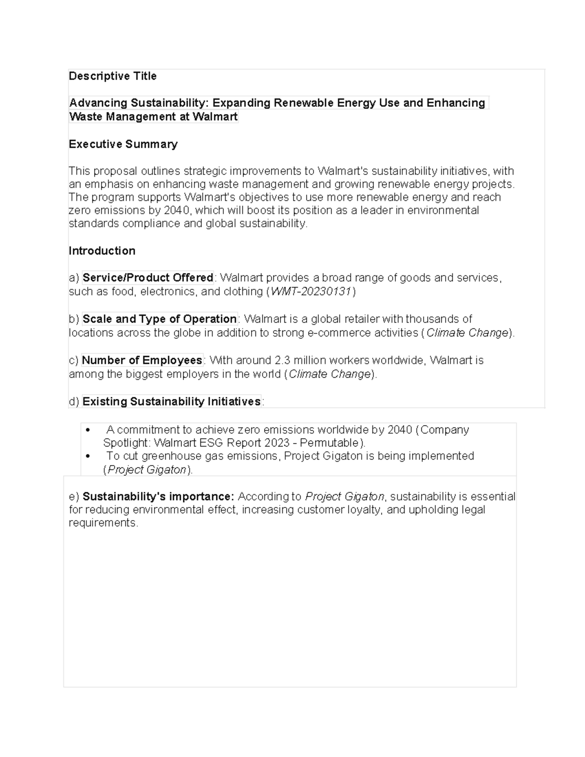 SDG 2 - Descriptive Title Advancing Sustainability: Expanding Renewable ...