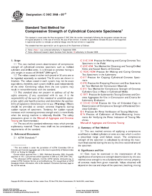ASTM c129 - ASTM SPECIFICATIONS FOR CONCRETE MASONRY UNITS - An i n ...