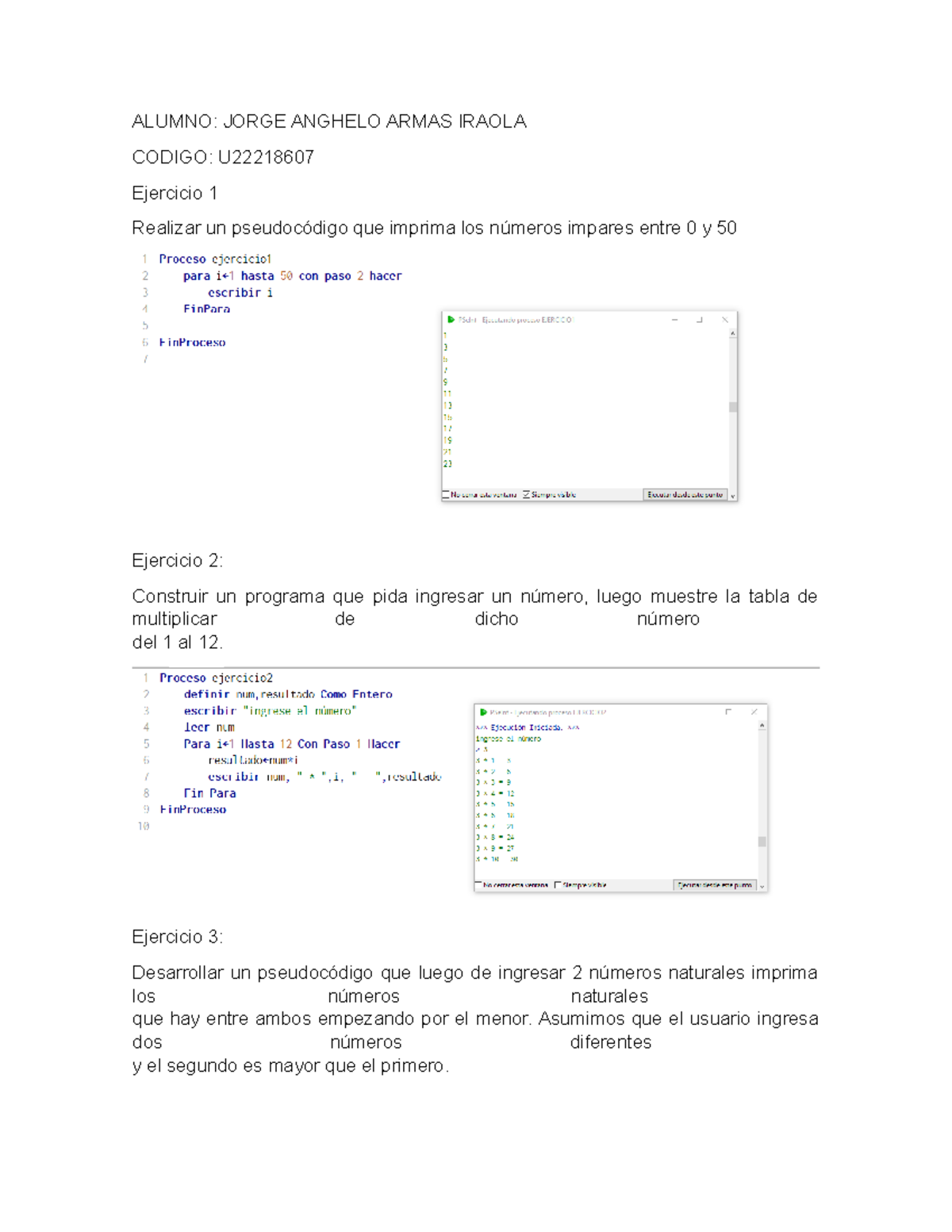 Algoritmos 12 - tarea sobre algoritmo de la semana 12spolice is working ...