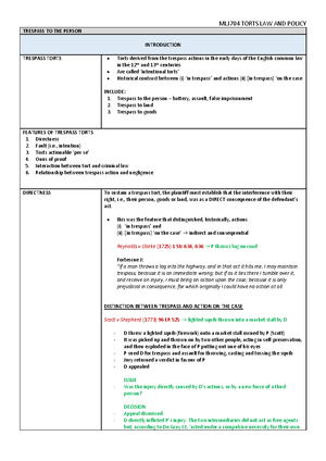 [Solved] in detail set out the precedents established in Modbury ...