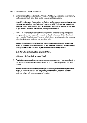 Unit 1 – Exploring Business - 2023 Unit 1 – Exploring Business ...