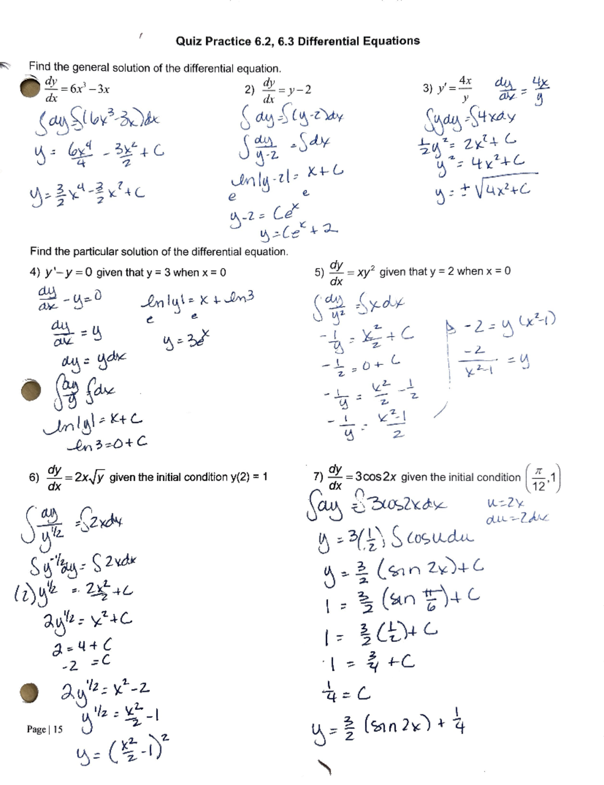 KEY+Quiz+Practice - Studocu