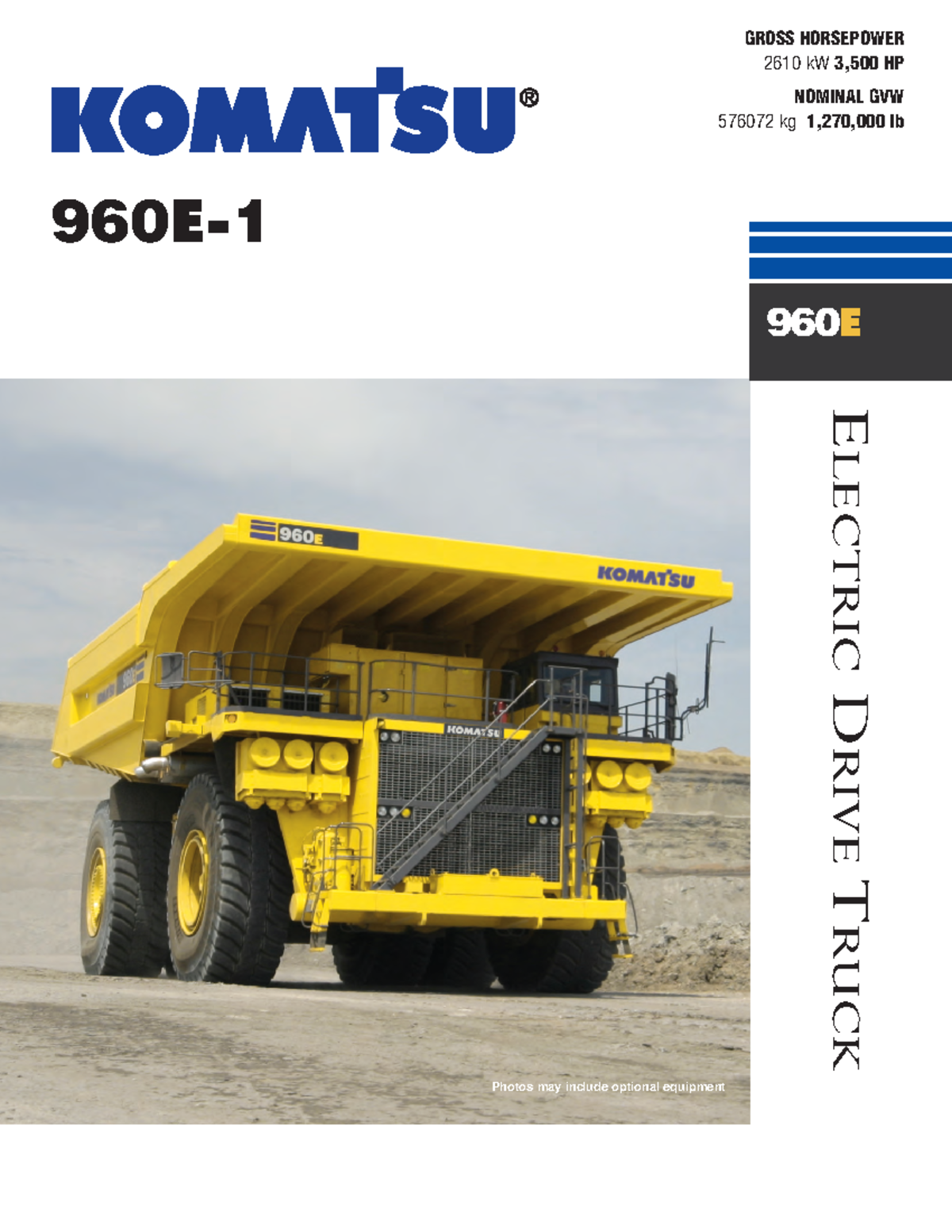 960E-1 operacion y mantencion - GROSS HORSEPOWER 2610 kW 3,500 HP ...