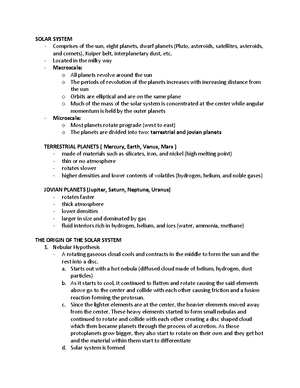 Minerals AND Rocks - class notes by a friend - Minerals are the ...
