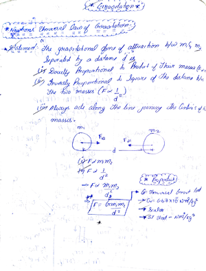 Newton's laws of motion ( Complete Notes With Examples And Imp Formulas ...