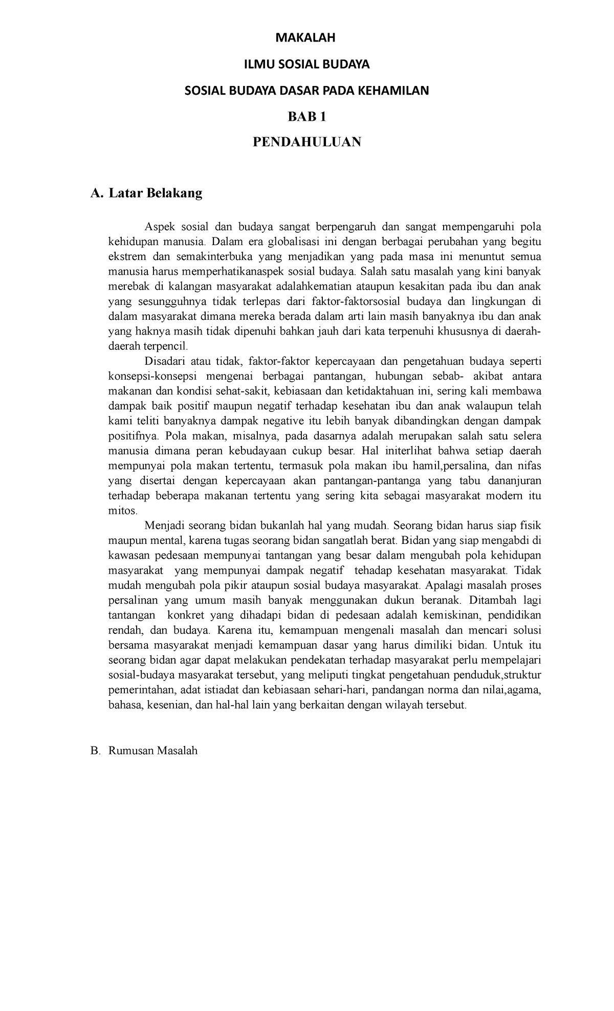 Makalah 19 - tugas kuliah - General reference material - UNTAN - Studocu