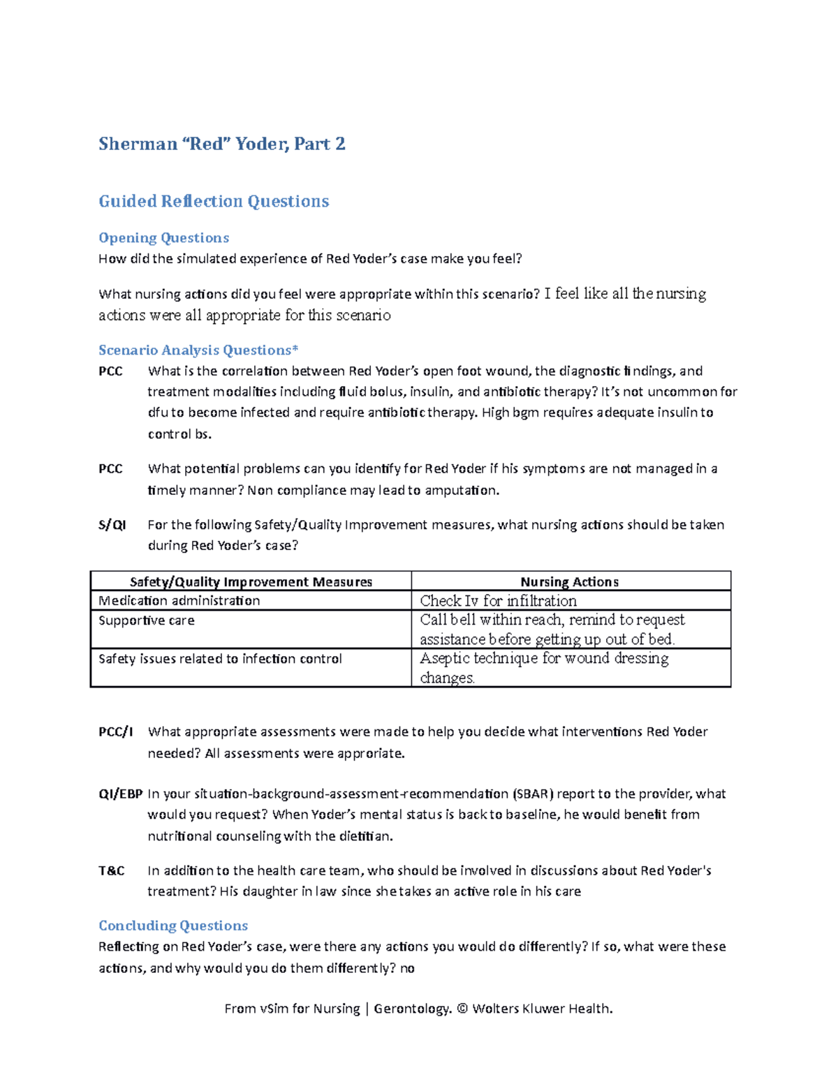 Quigley.guidedreflection - Sherman “Red” Yoder, Part 2 Guided ...