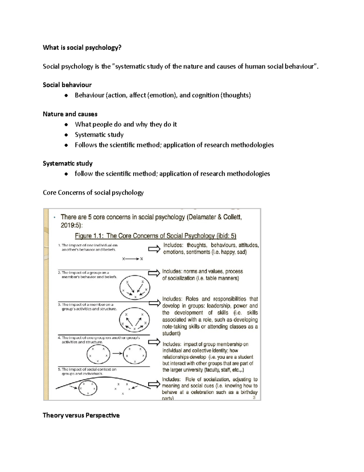 Social Psychology NOTES - What is social psychology? Social psychology ...