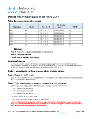 4.4.8 Packet Tracer - Troubleshoot Inter-VLAN Routing - Packet Tracer: Resolución de Problemas ...