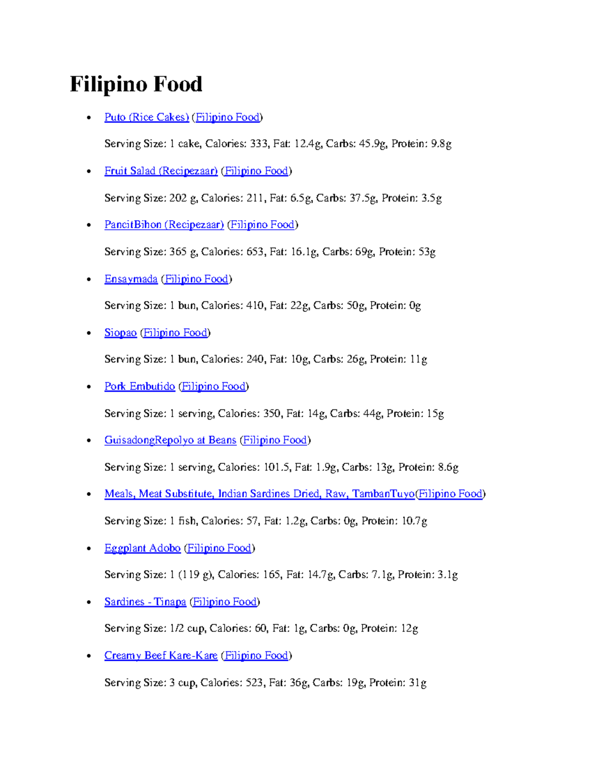 357026098 Filipino Food Caloric Value - Filipino Food Puto (Rice Cakes ...