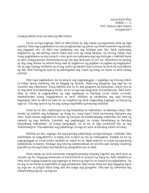 LOA- Managerial Accounting- Financial Statement Analysis - FINANCIAL ...