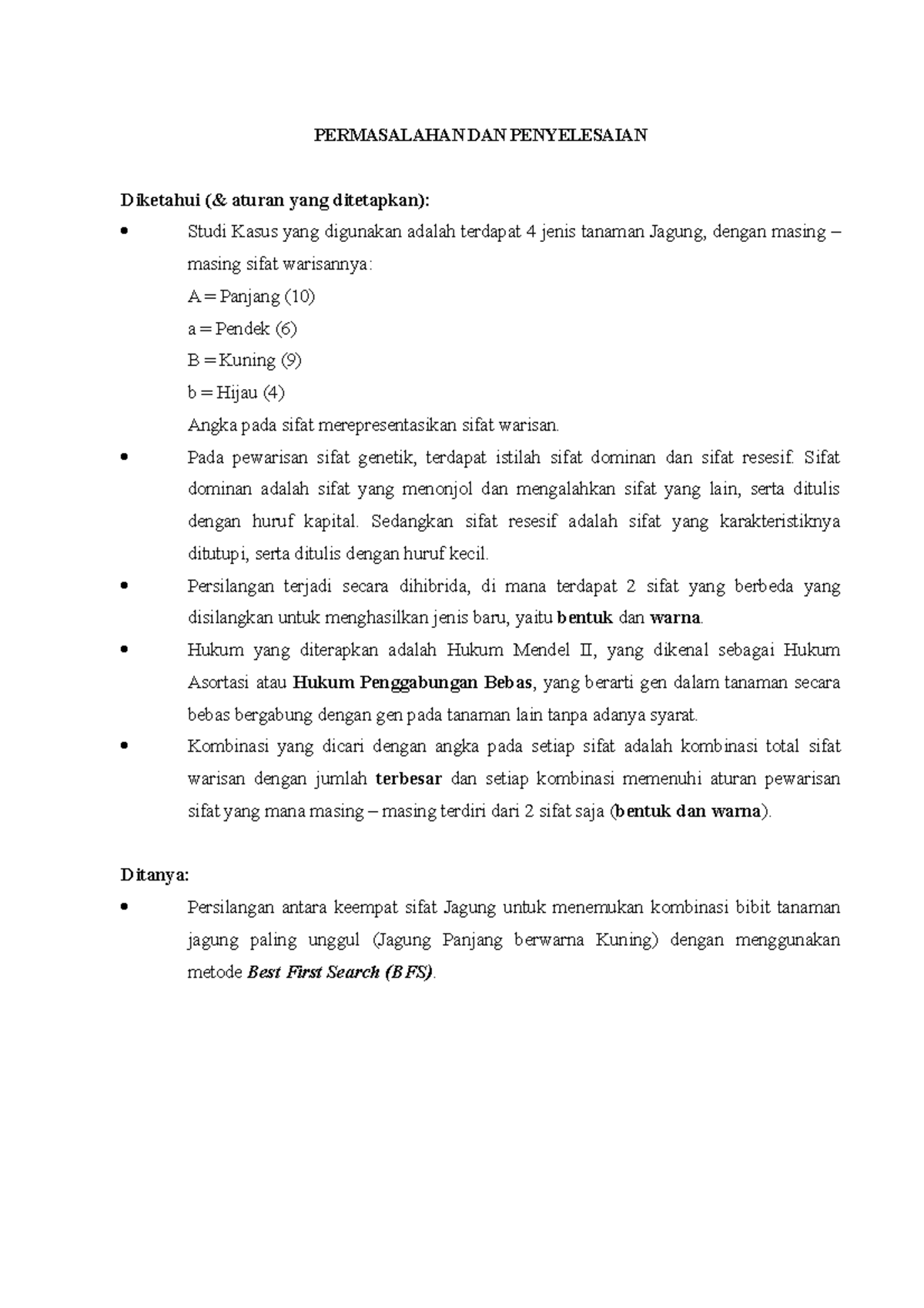 Metode BFS - Practice work 2 on the course - PERMASALAHAN DAN ...