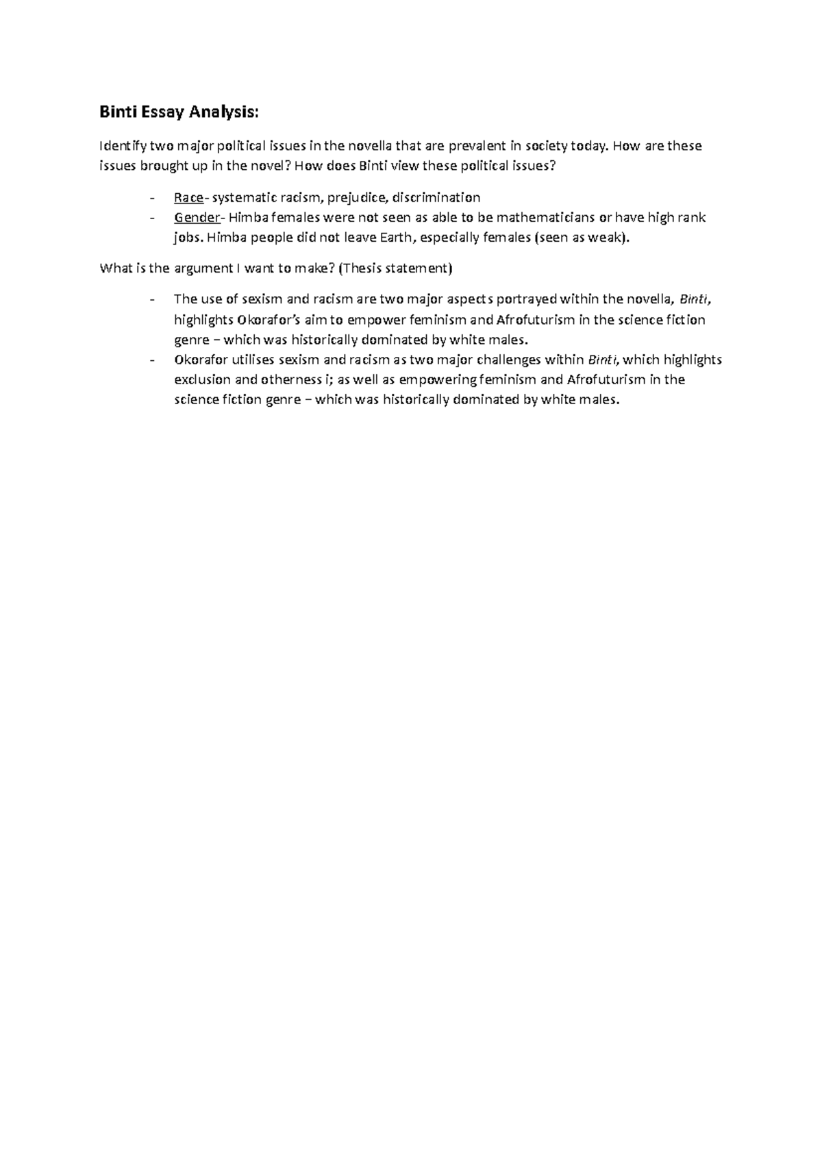 Binti Essay Analysis Binti Essay Analysis Identify Two Major binti-essay-analysis-binti-essay-analysis-identify-two-major