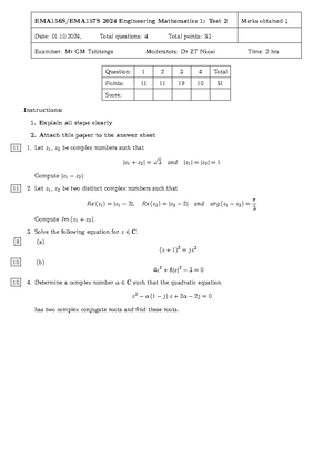 Revision Exercises - mechanical engineering design 2 practice problems ...
