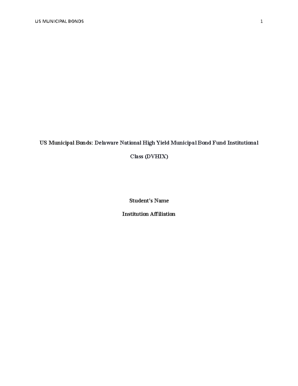 US Municipal Bonds Delaware National High Yield Municipal Bond Fund us-municipal-bonds-delaware-national-high-yield-municipal-bond-fund