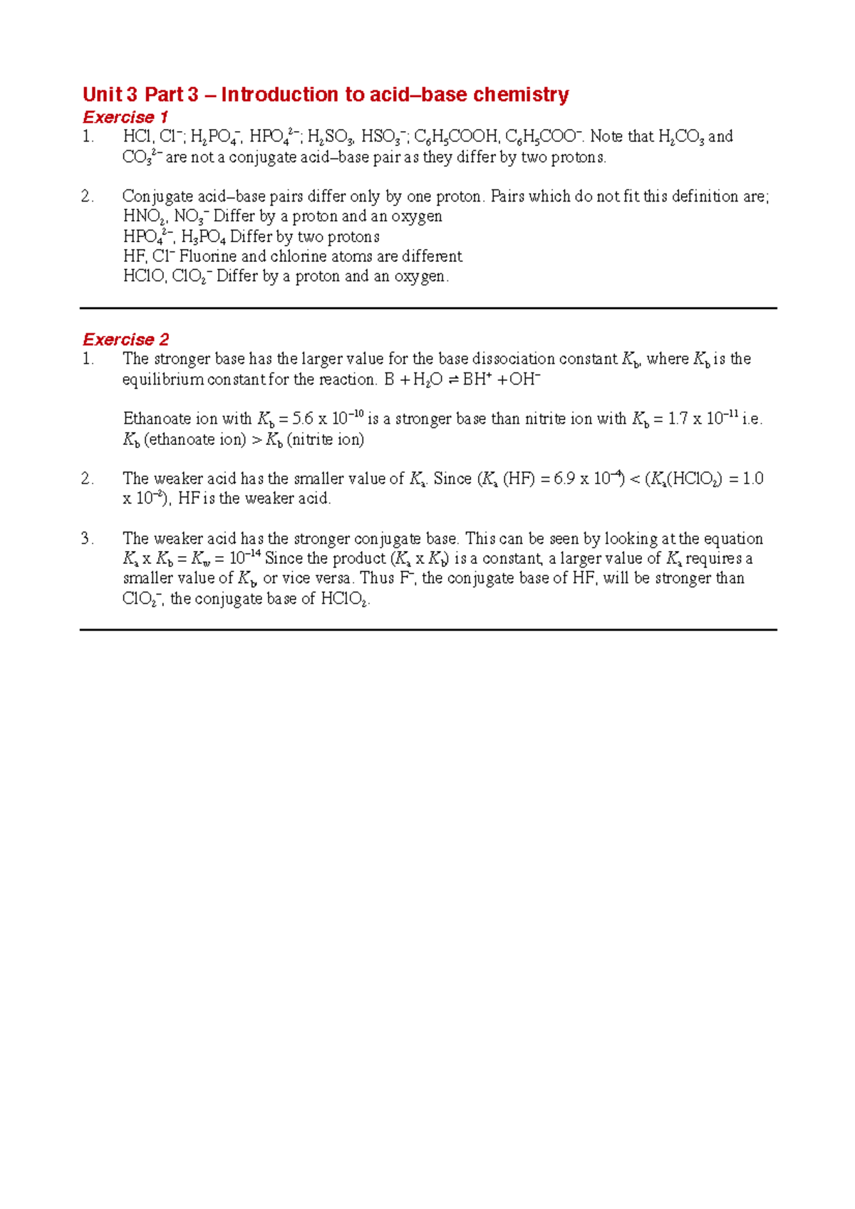 U3P3-answers - Answers - Unit 3 Part 3 – Introduction to acid–base ...