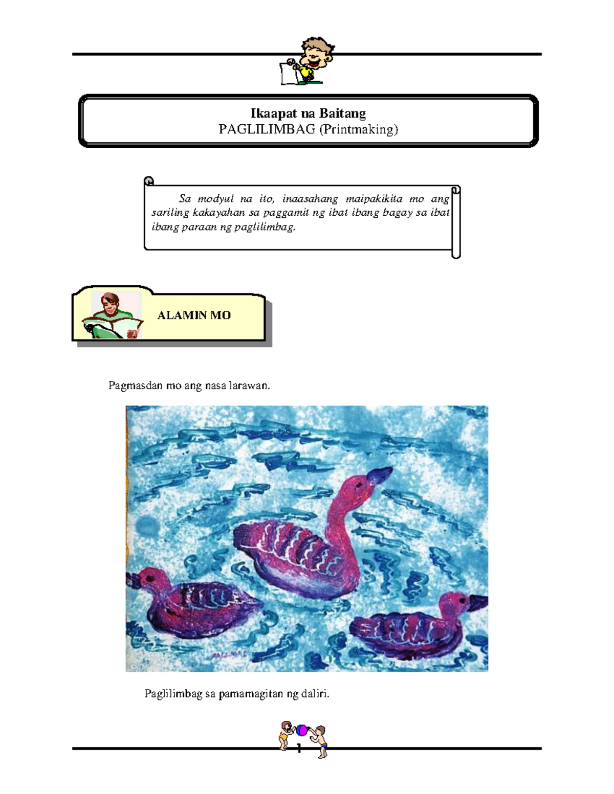 08 - Paglilimbag - please let me upload these tutorials. These are ...