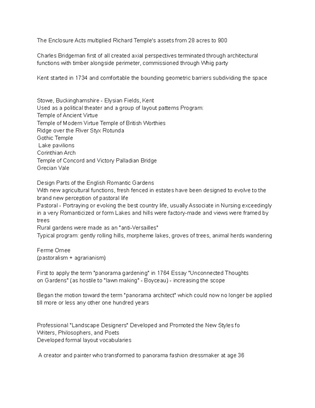 Enclosure Acts - Studocu