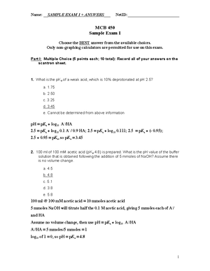 Exam 2 FORM B KEY - Exam answer key - NAME ...