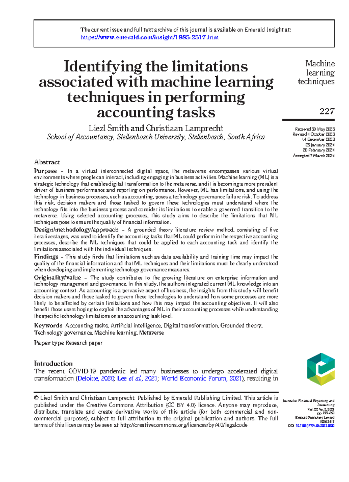 Limitation in online learning article - Identifying the limitations ...