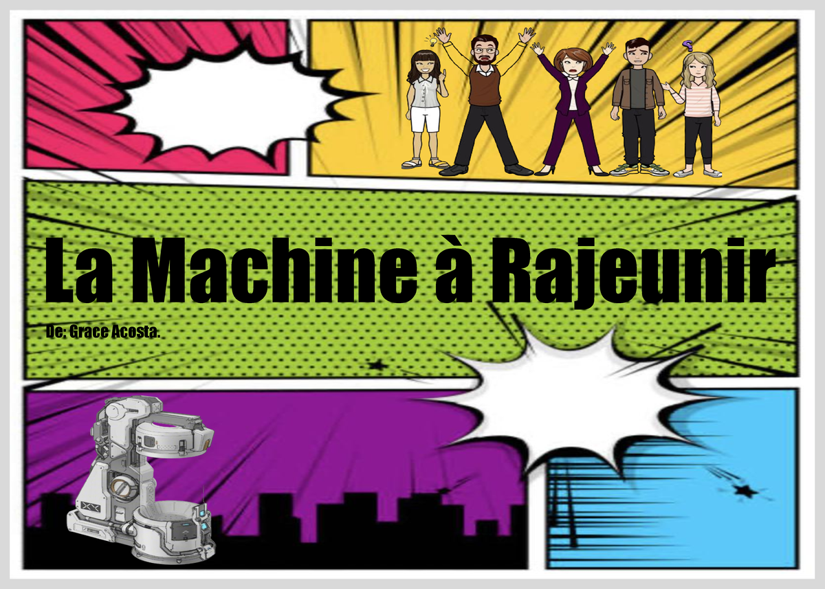 Bande Dessinée Tâche - Comic strip - La Machine à Rajeunir De: Grace ...