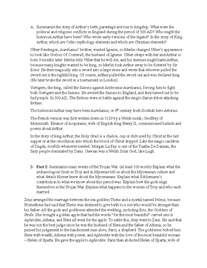 Questions for Jason and The Golden Fleece - Questions for Jason and the ...