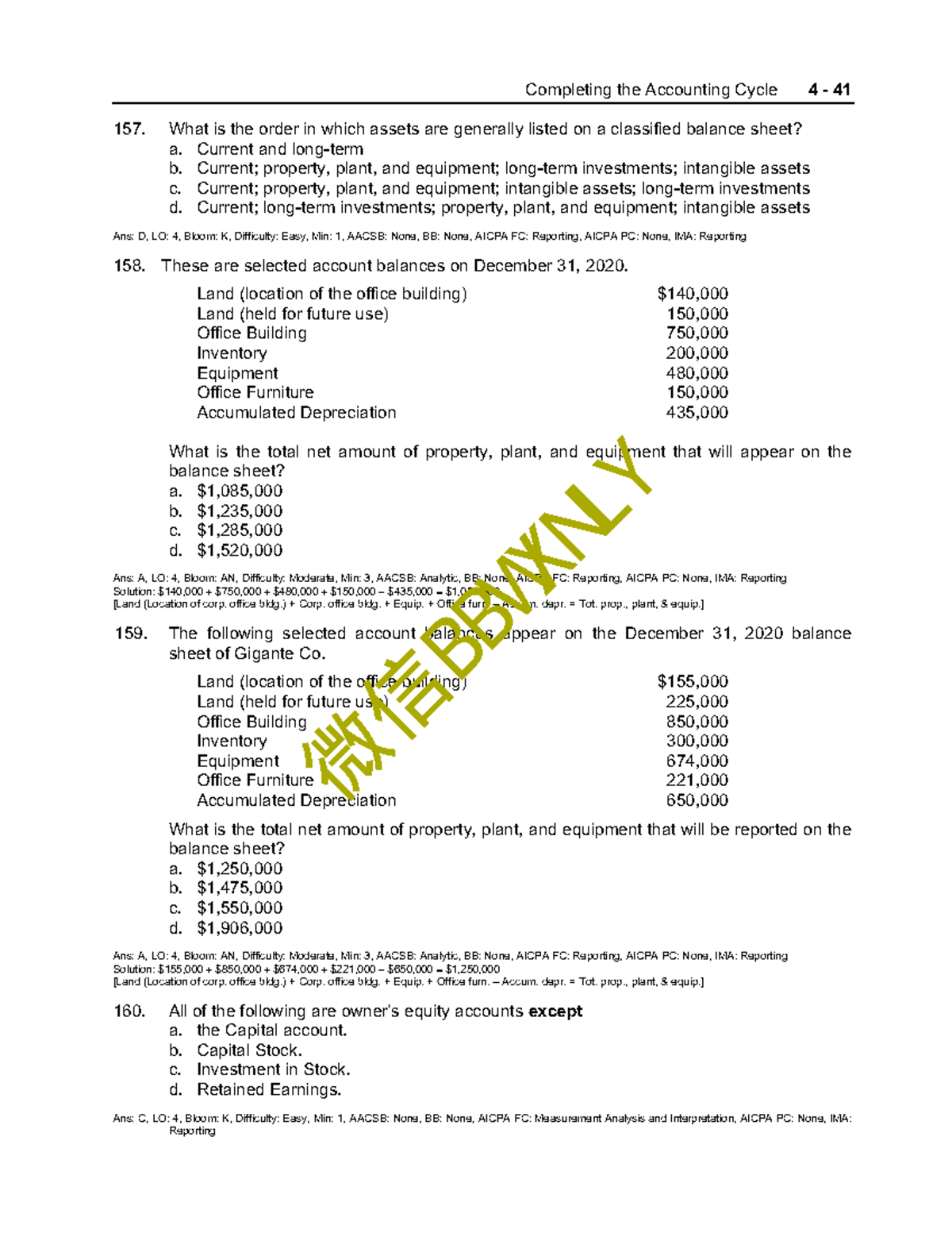 Accounting principles 14th edition by weygandt tb 410 - Completing the ...