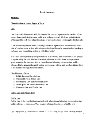 Legislative drafting notes - LEGISLATIVE DRAFTING Legislative Drafting ...