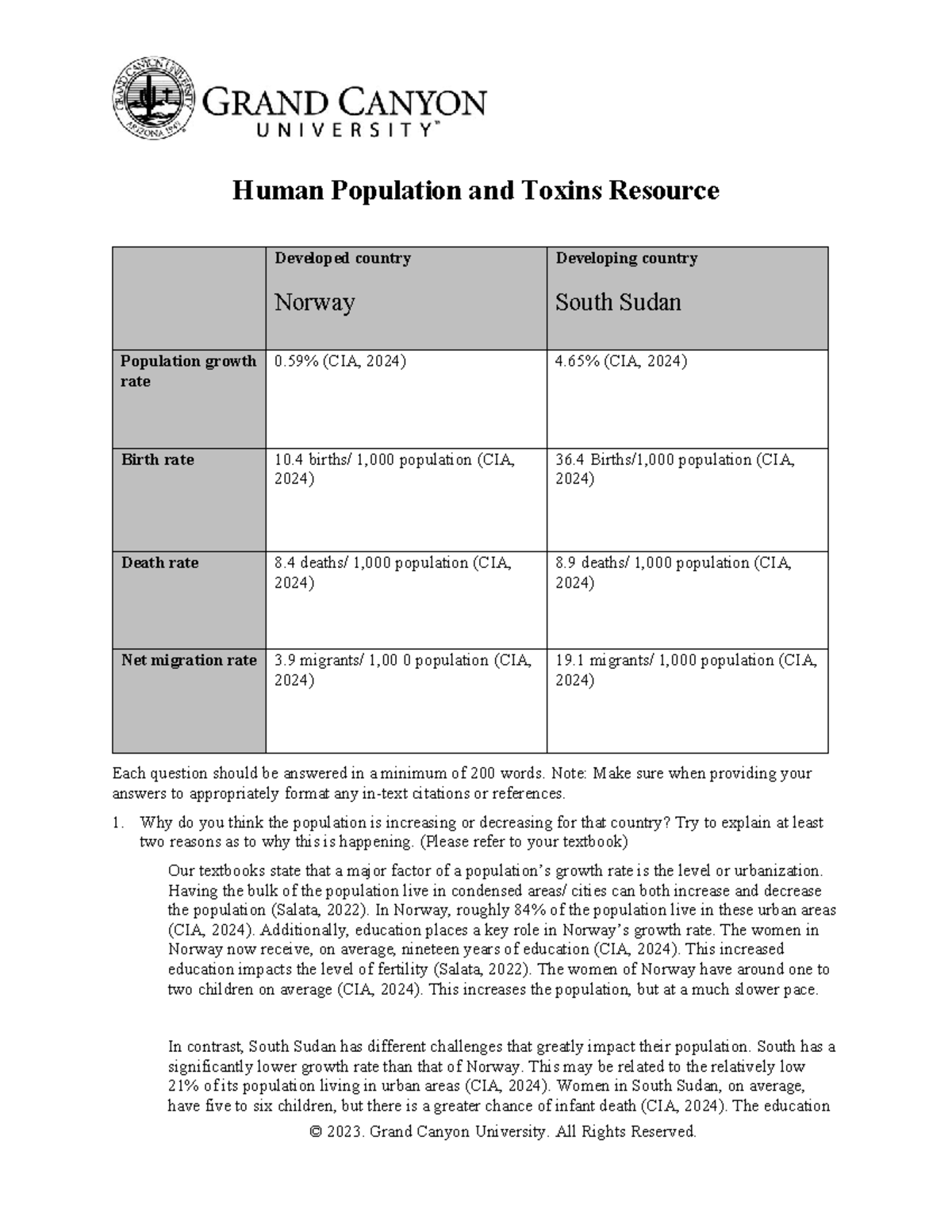 BIO-220-RS-Human Populations And Toxins - Human Population and Toxins ...