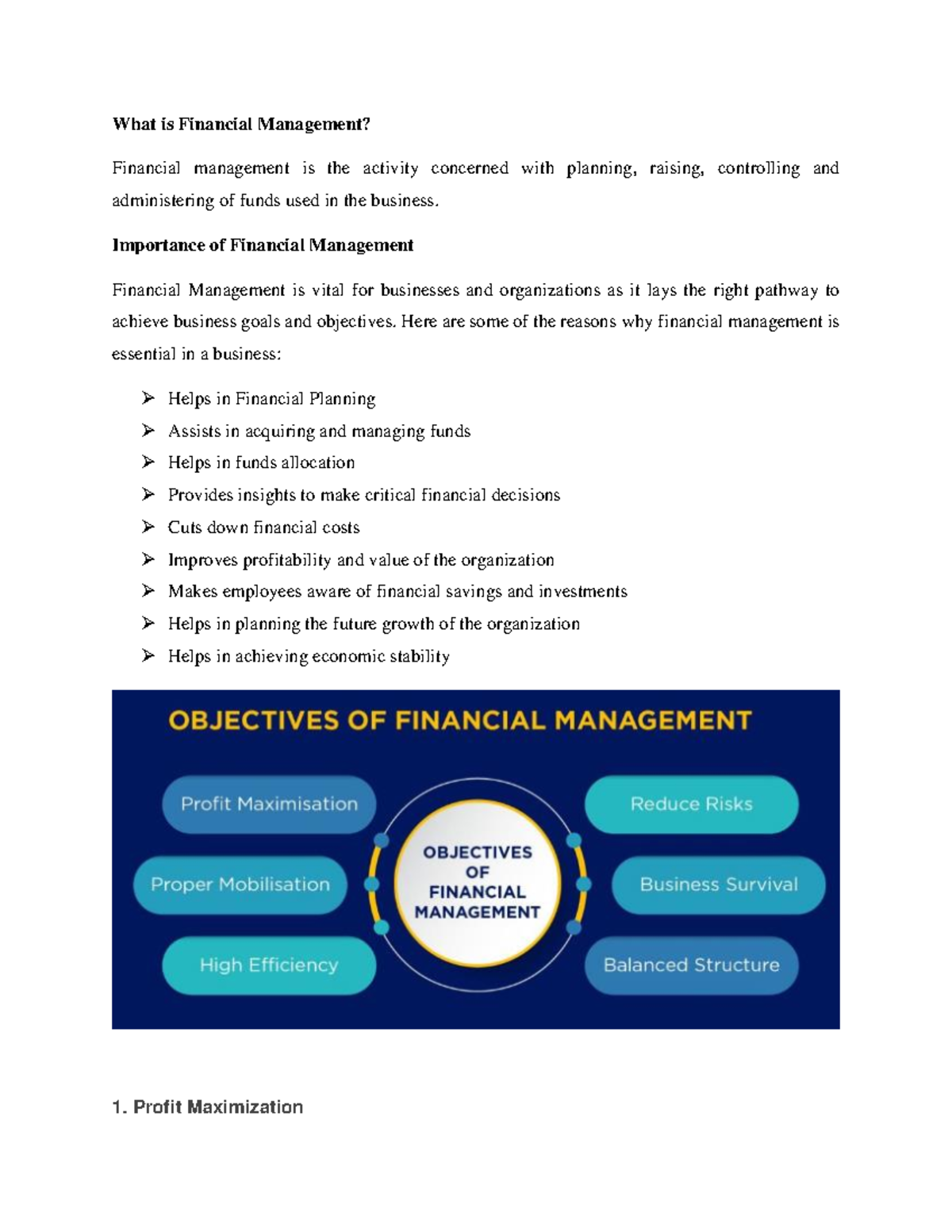 What is FM - What is Financial Management? Financial management is the ...