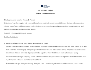 8-1 - assignment - 8-1 Discussion: Cultural Awareness and Online ...