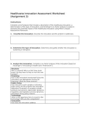 A1 hackensack comparison worksheet - Hackensack Case Comparison Worksheet (Assignment 1) - Studocu