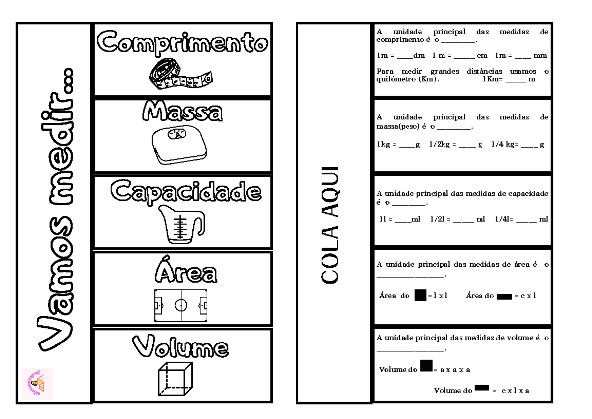 Flipbook medidas_o - A unidade principal das medidas de comprimento é o ...