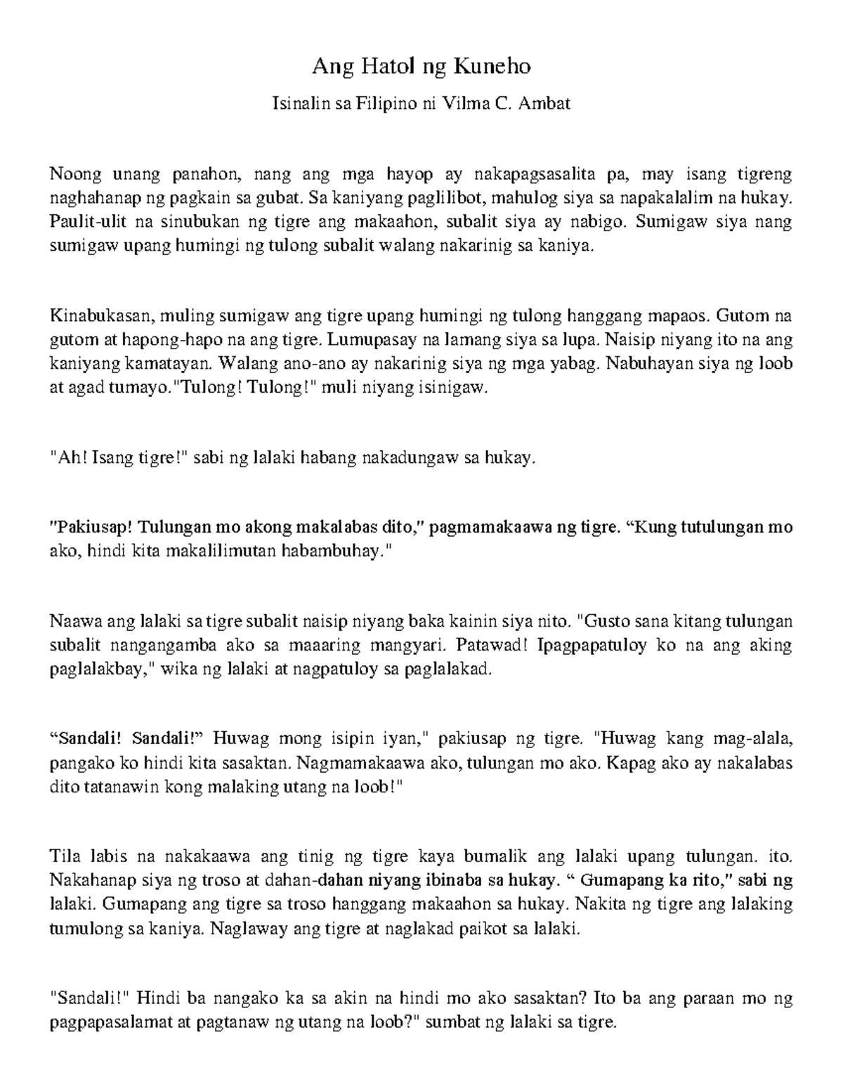 Ang-Hatol-ng-Kuneho.pdf# ~ text=Isinalin sa Filipino ni Vilma C. Ambat ...