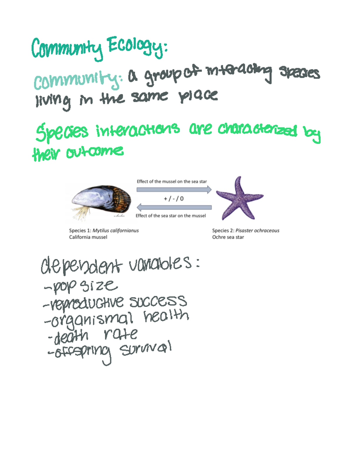 Community Ecology - CommunityEcology community A group of interacting ...