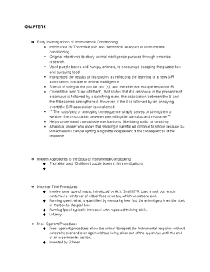 Psych 311 - Exam 2 Review Sheet - PSYCH 311 - REVIEW FOR EXAM 2 ...