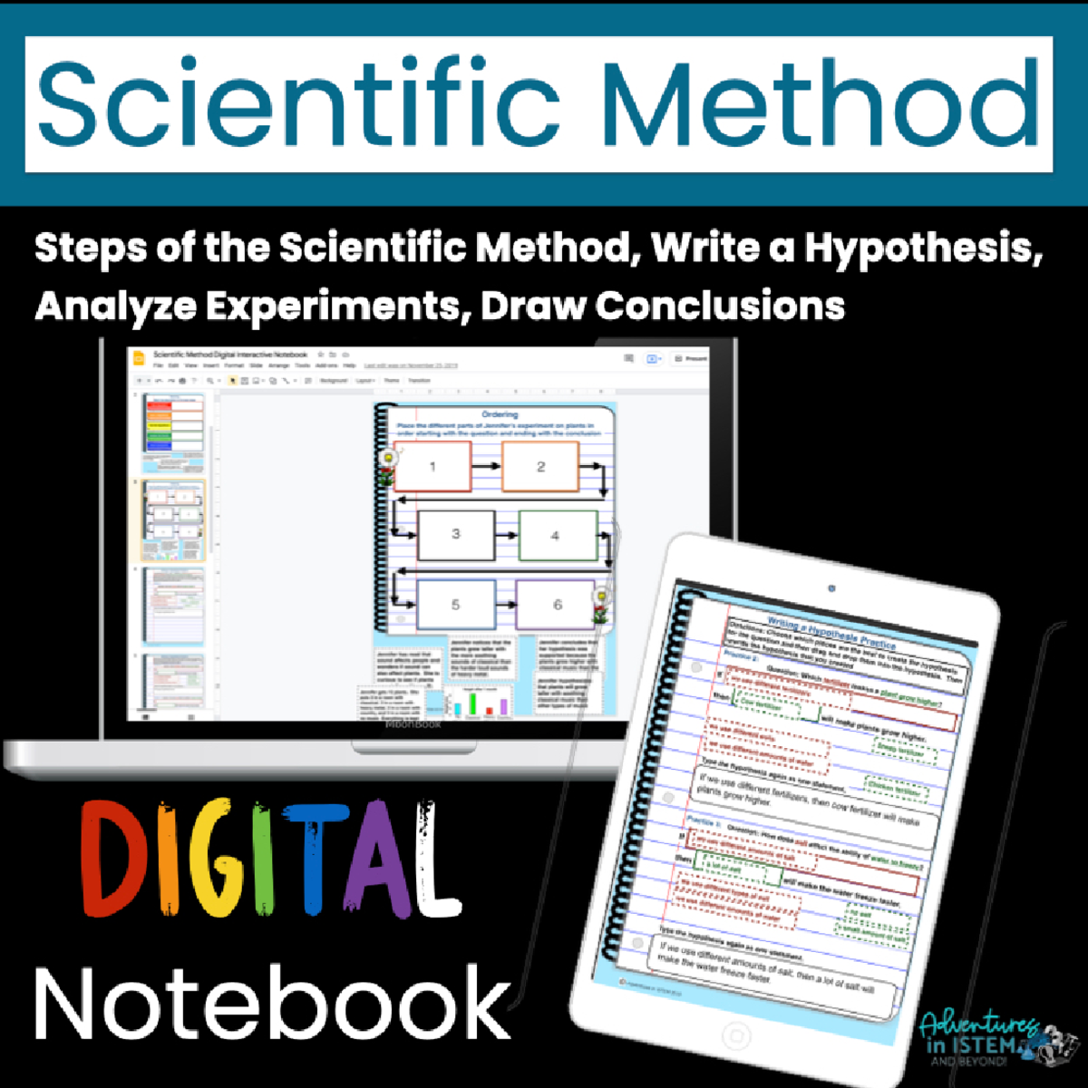 Scientific Method Activity Digital Science Interactive Notebook-1 ...