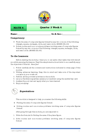 Paragraph Comprehension TEST WITH Answers - (NURTURING EVERY LEARNER’S ...