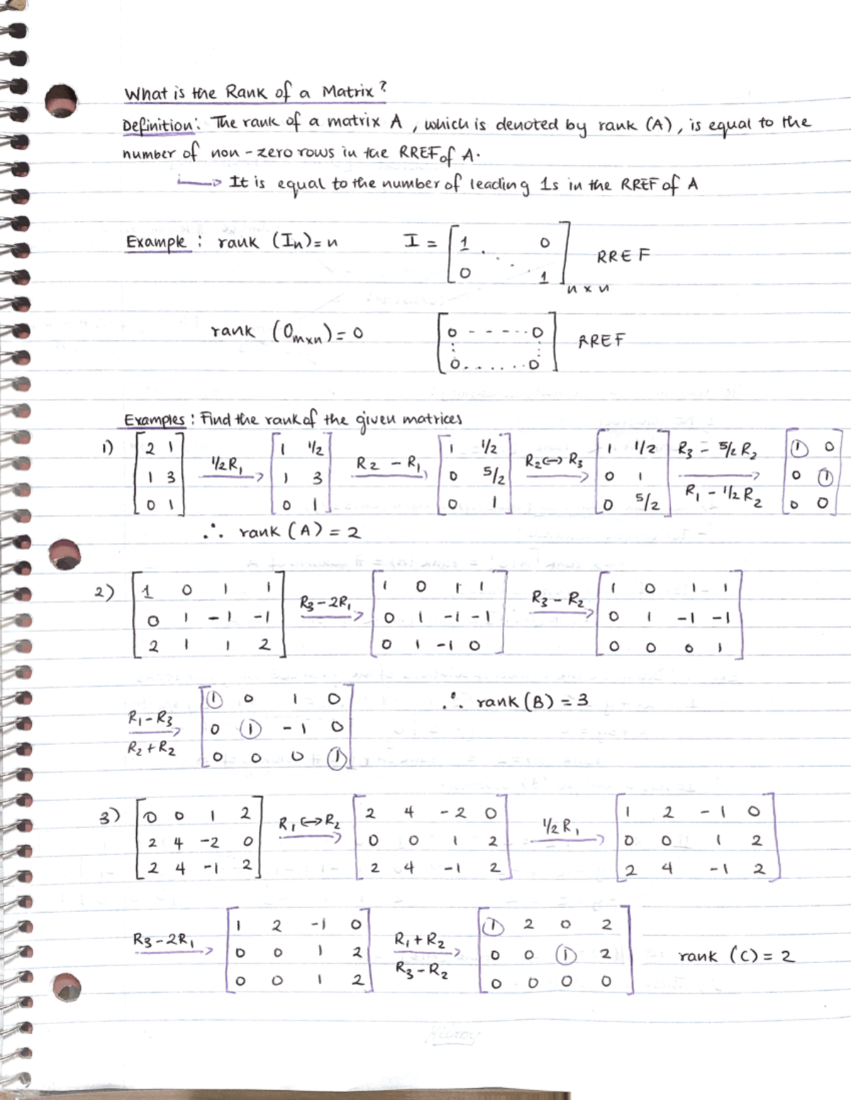 Math 1229 Week Ten - Lecture notes for week 10 - MATH1229A - Studocu
