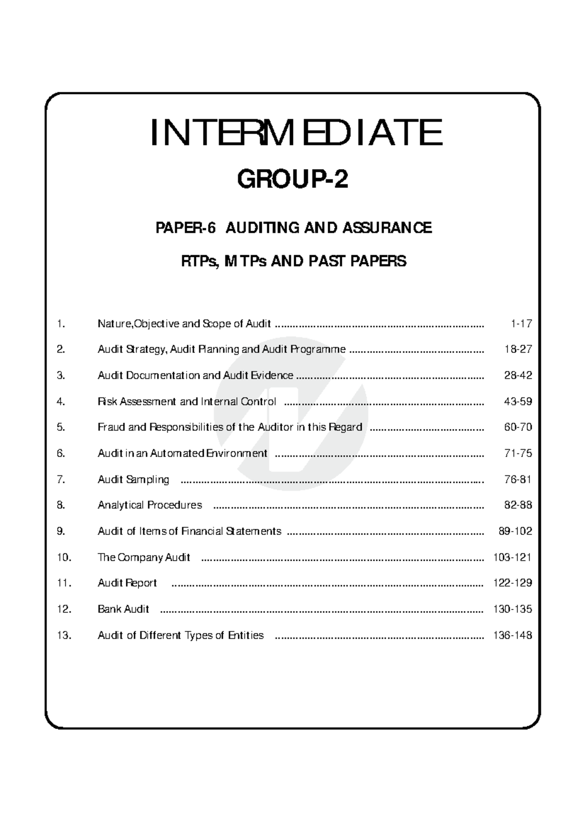 Inter-Paper-6-RTPs, MTPs and Past Papers - INTERM EDIATE PAPER-6 ...