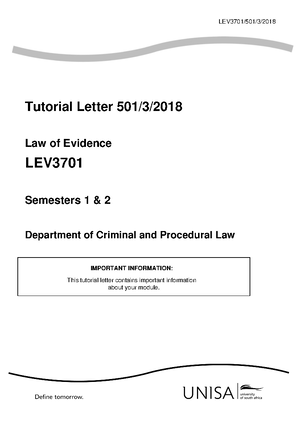 law of contract - LLBALLF/301/4/ Tutorial Letter 301/4/ General ...