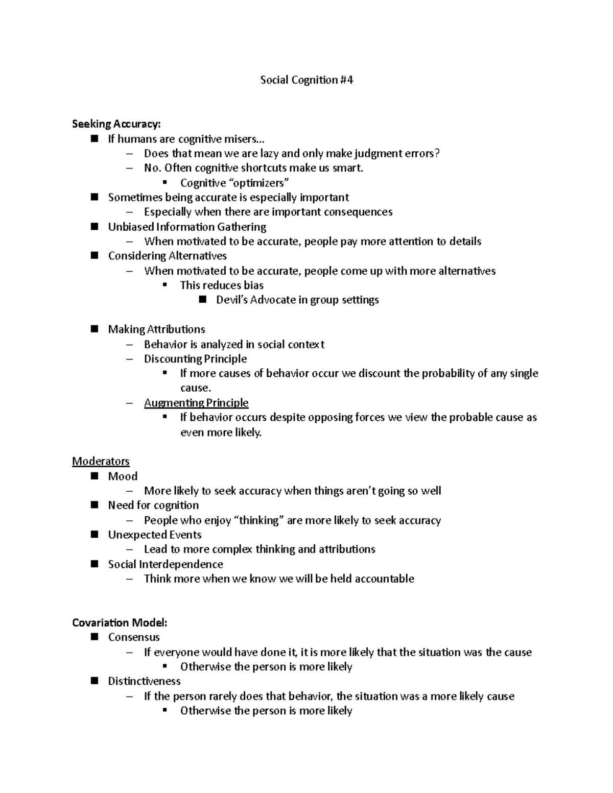 Social Cognition #4 - Often cognitive shortcuts make us smart ...