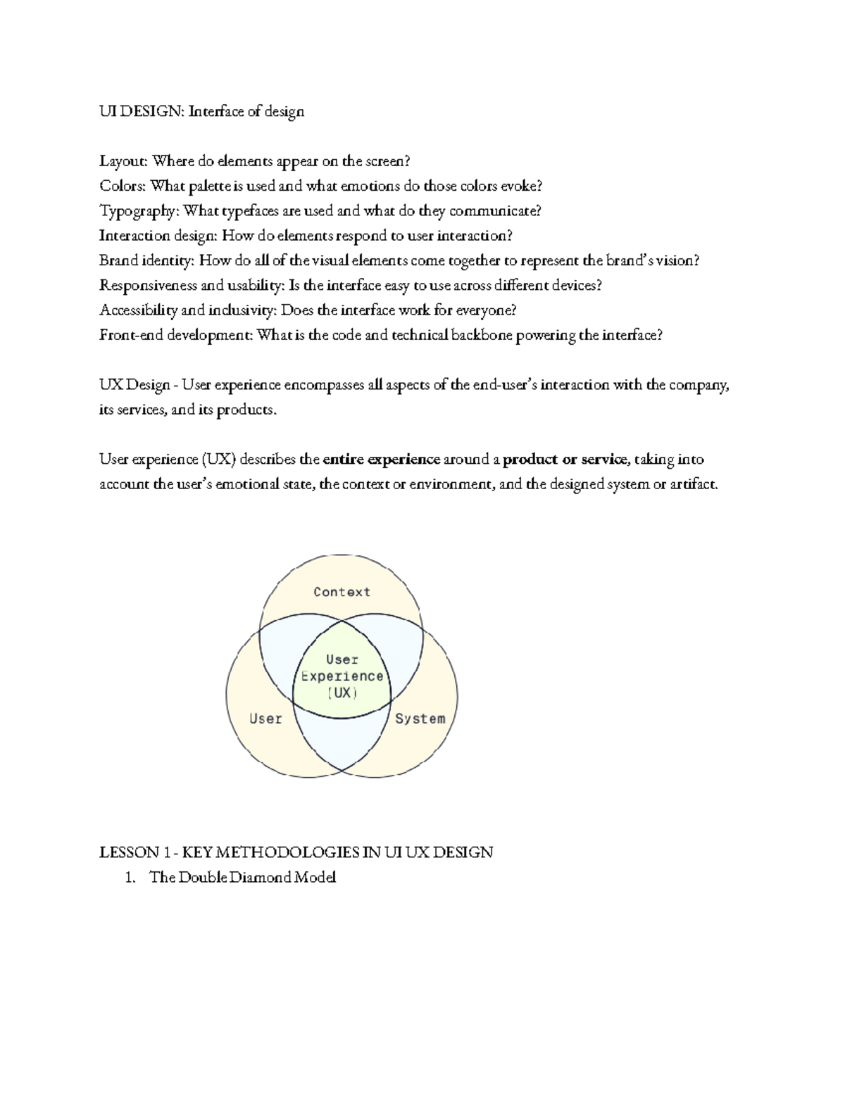 Ui And Ux Desgin Notes Lecture On Uiux Designs Ui Design Interface Of Design Layout Where Do