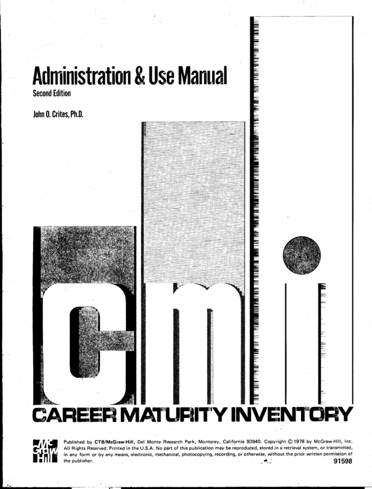 CMI Manual - Community Psychology - Studocu