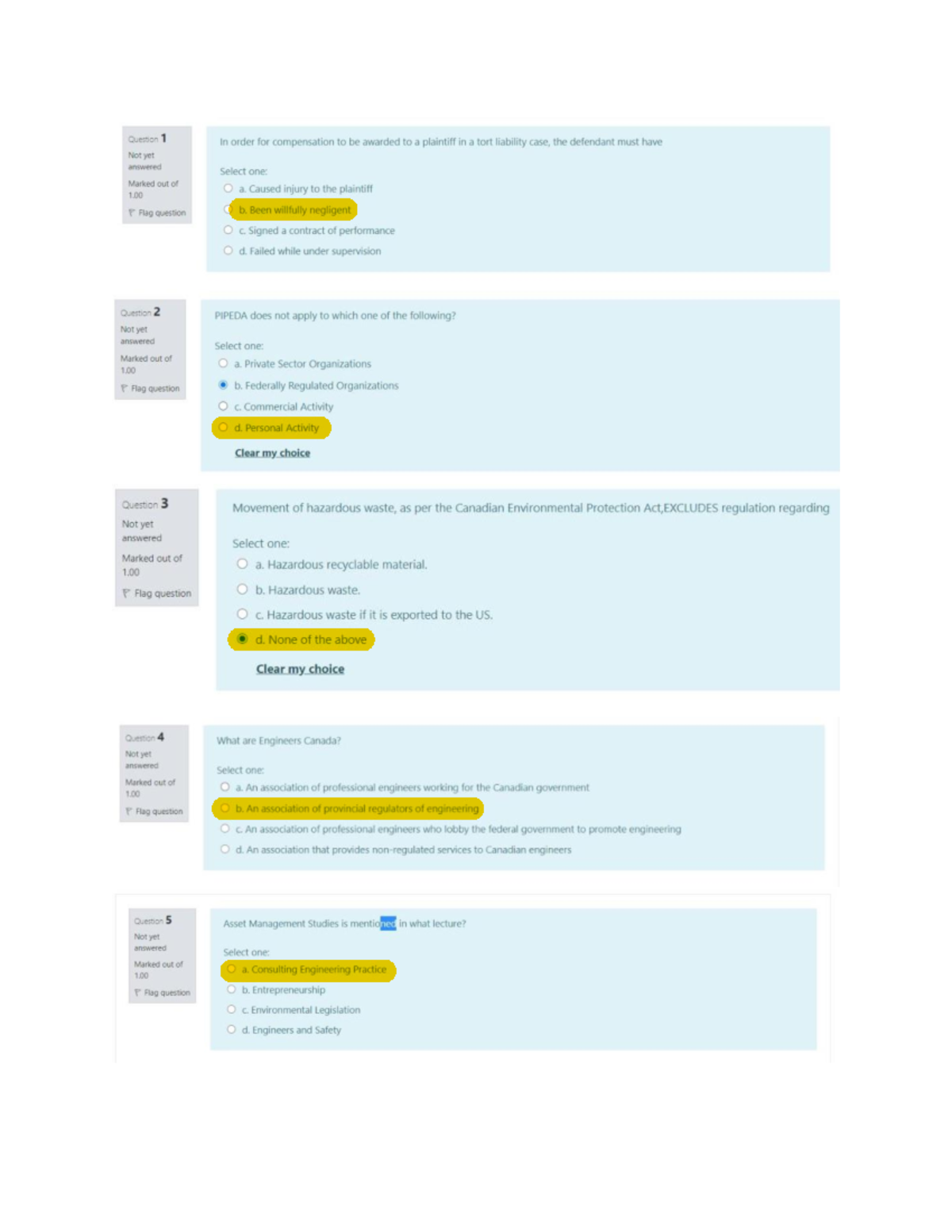 4995 Fall Final 2020 ANS - Ecor 4995 - Studocu