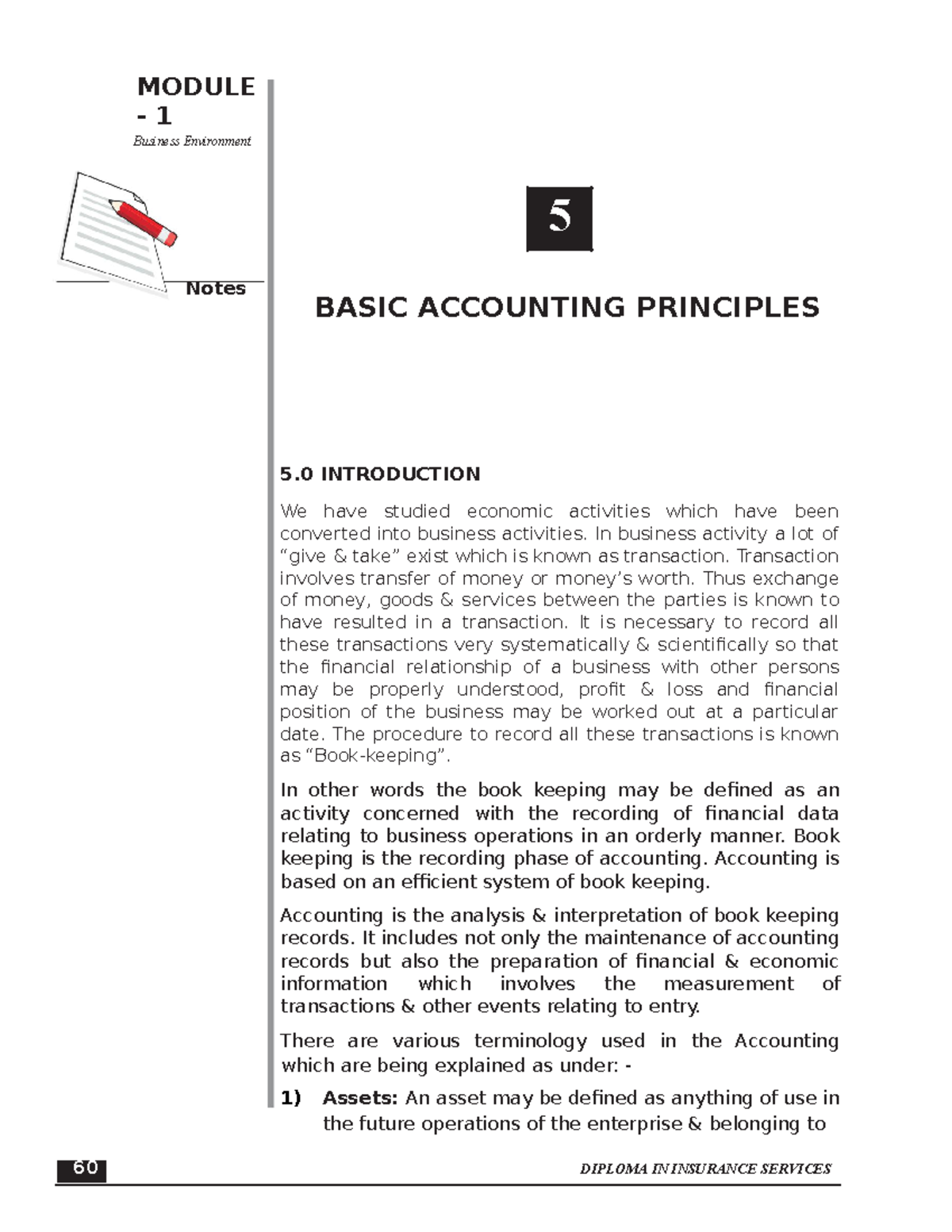 Basic financial accounting principles module - BSA - BatStateU - Studocu