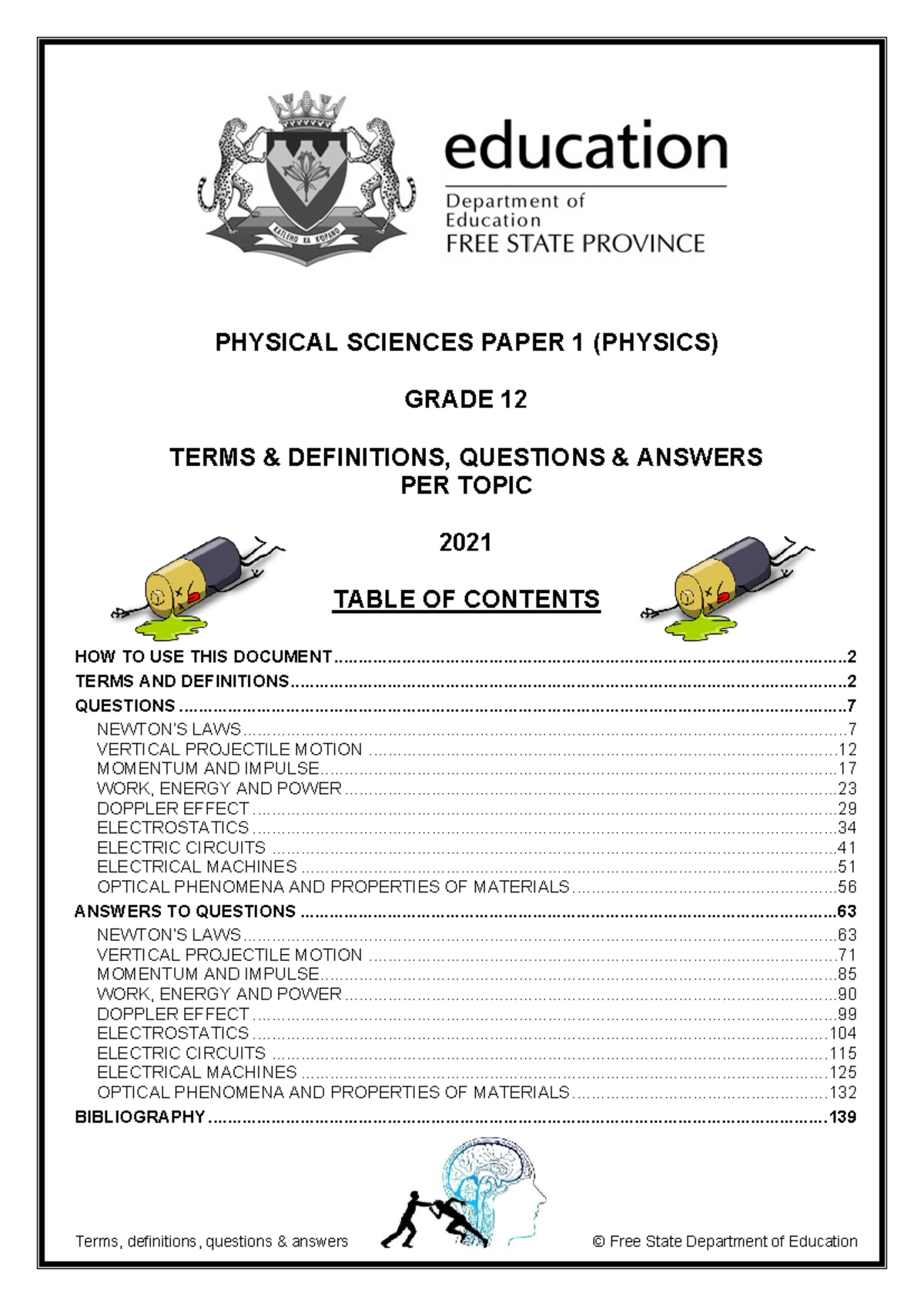 Phy Sci Gr 12 P1 Terms Definitions Questions Answer 230204 131356 ...