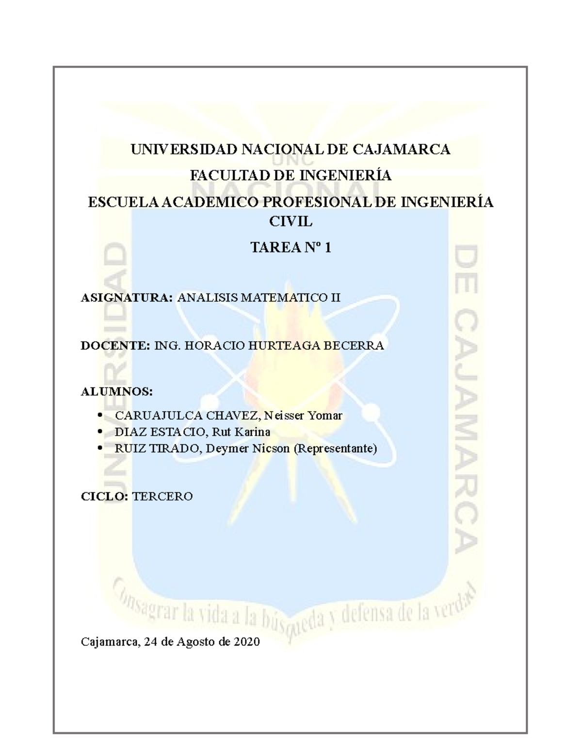 Tarea 1 Analisis Matematico II 24 08 2020 UNIVERSIDAD NACIONAL DE tarea-1-analisis-matematico-ii-24-08-2020-universidad-nacional-de